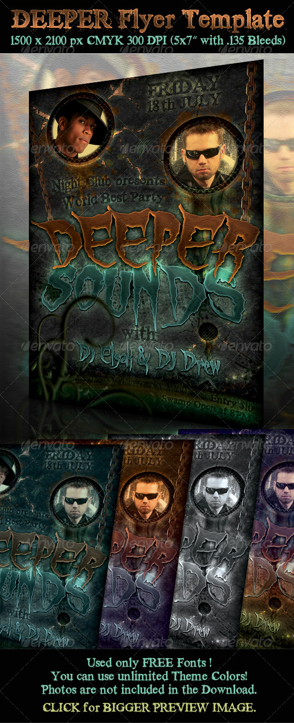 Deeper Graphics, Designs & Templates | GraphicRiver