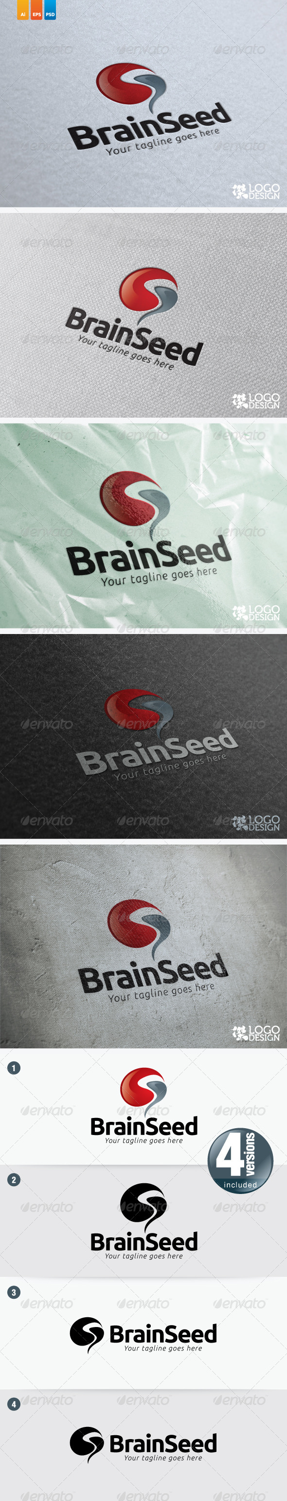 Brain Logo Templates | GraphicRiver