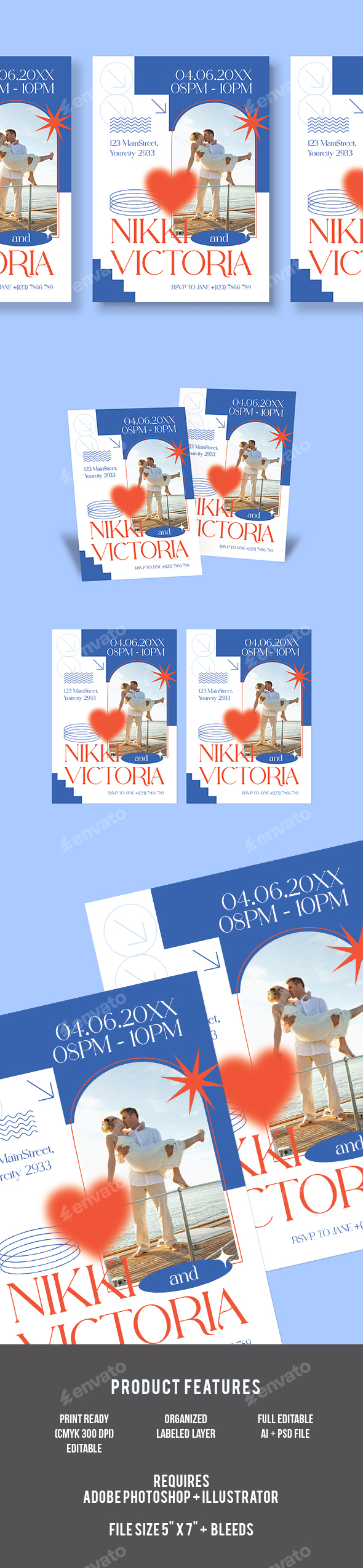 Invitation Graphics, Designs & Templates | GraphicRiver