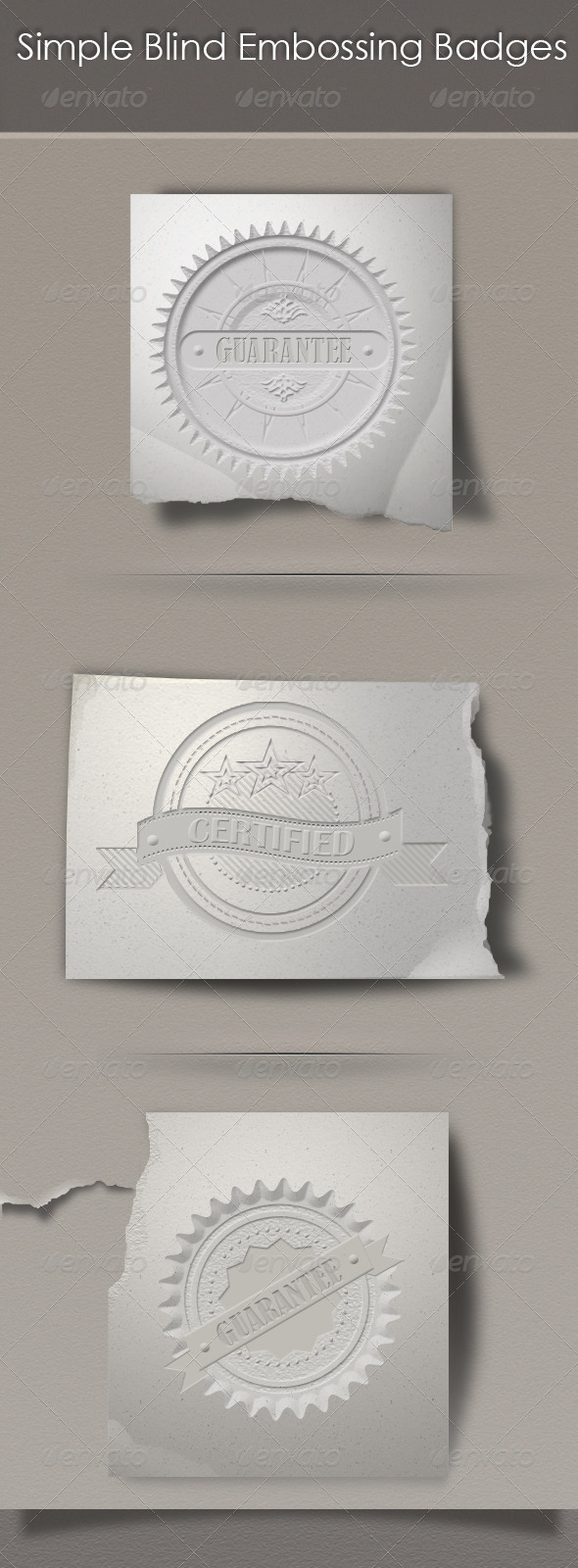 Embossed Graphics, Designs & Templates | GraphicRiver