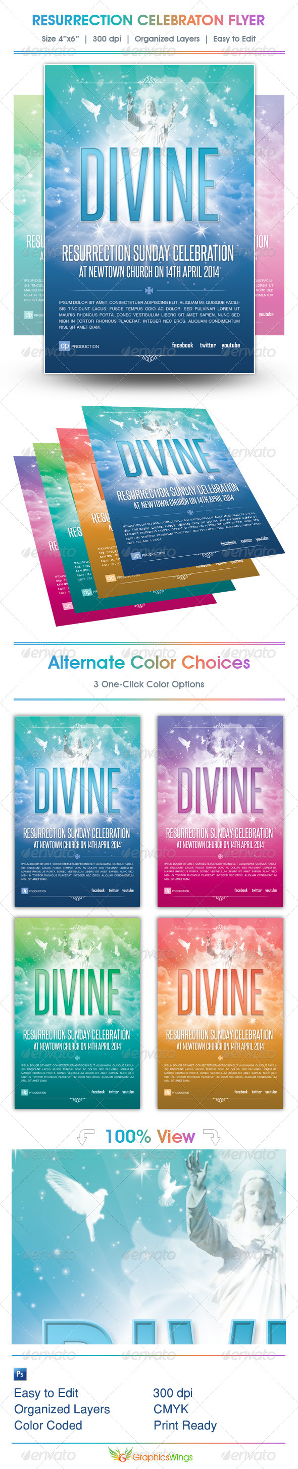 Resurrection Graphics, Designs & Templates | GraphicRiver