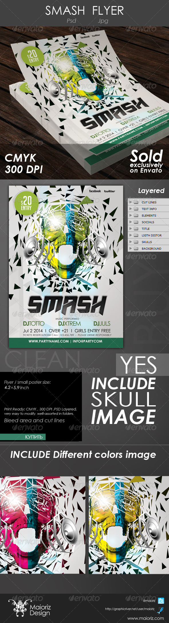Smash Graphics, Designs & Templates | GraphicRiver