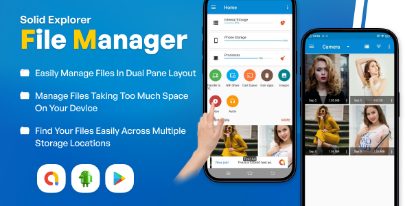 Solid Explorer File Manager Turbo File Manager Otg File Manager Android App Admob Ads 0656