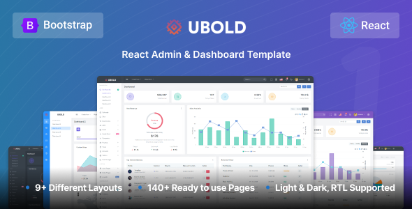 React Admin Website Templates | ThemeForest