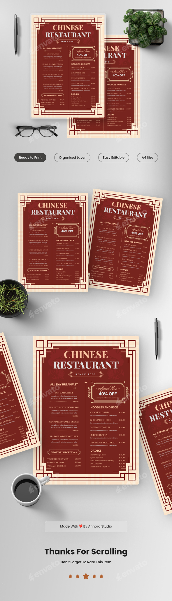 Menu Graphics, Designs & Templates | GraphicRiver