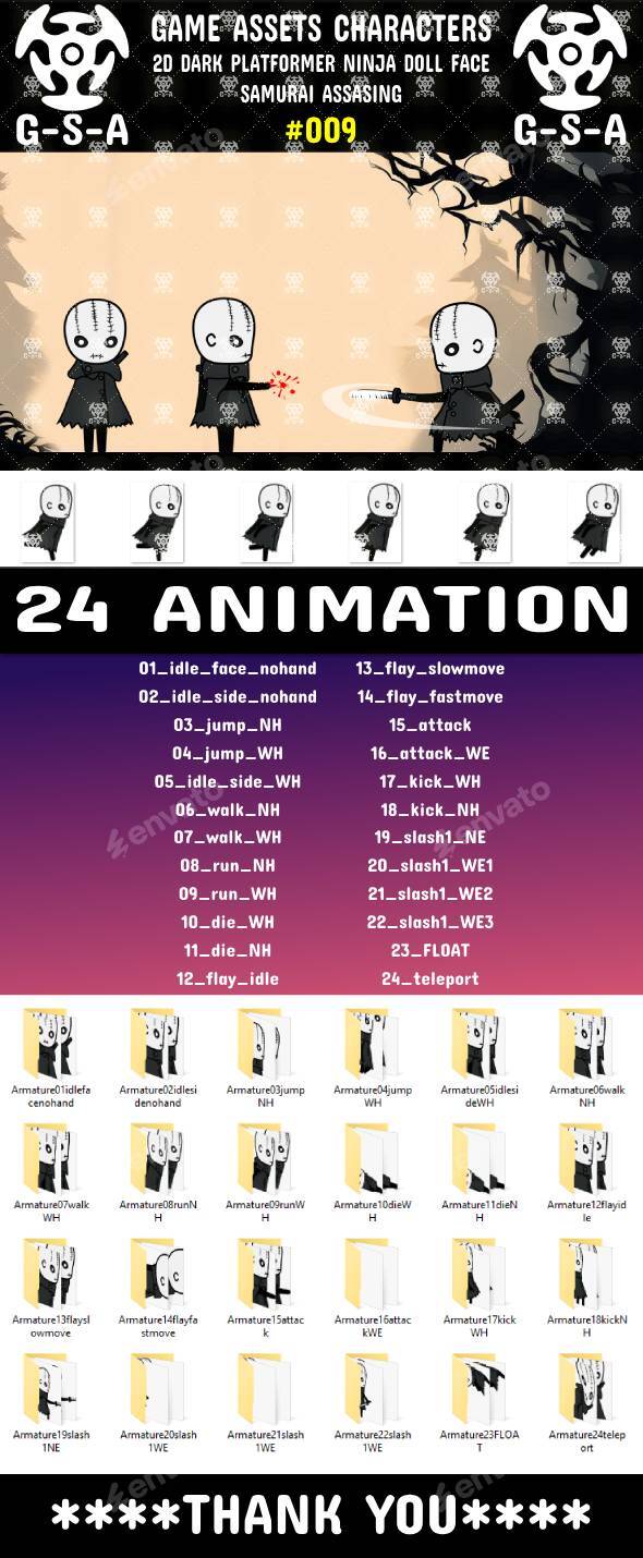 Game Sprites & Sheet Templates from GraphicRiver