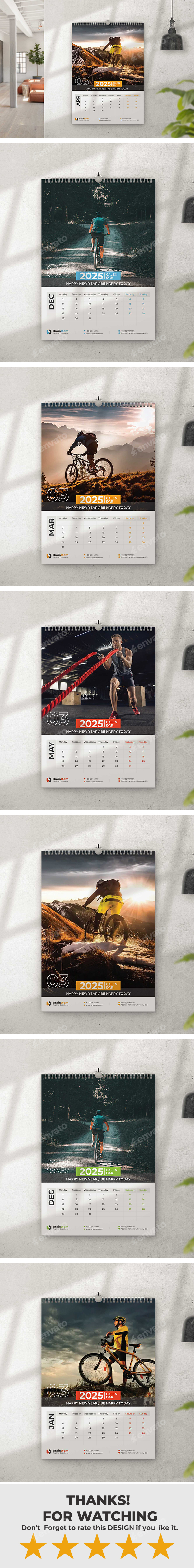 Calendar Templates & Designs from GraphicRiver