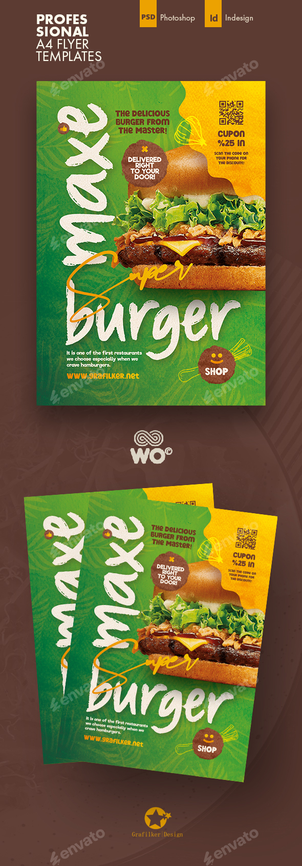 Burger Graphics, Designs & Templates | GraphicRiver