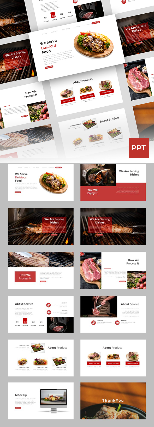 Food PowerPoint Templates | GraphicRiver
