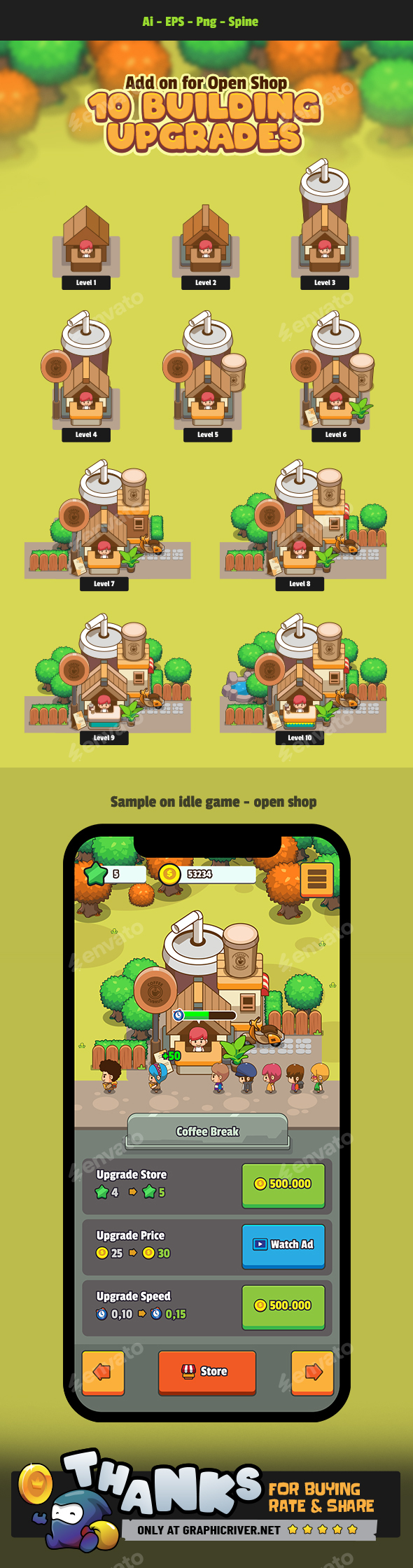 Game Assets from GraphicRiver