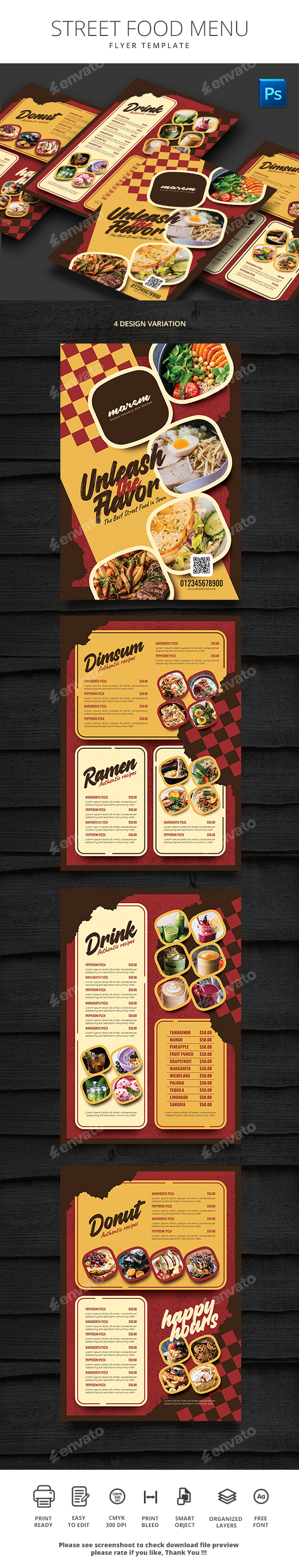 Menu Graphics, Designs & Templates | GraphicRiver