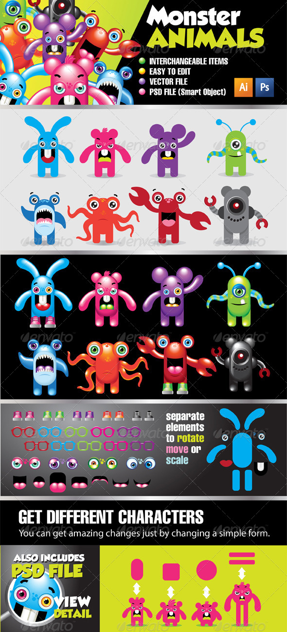 Refined Characters Graphics, Designs & Templates