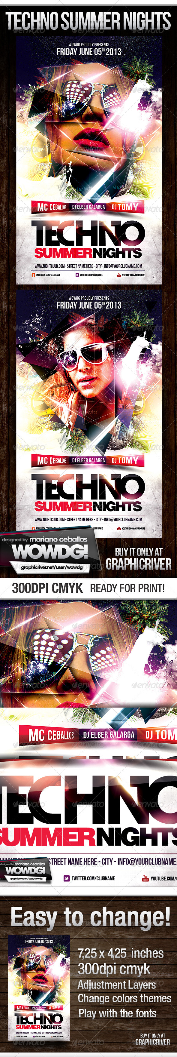 Techno Graphics, Designs & Templates | GraphicRiver
