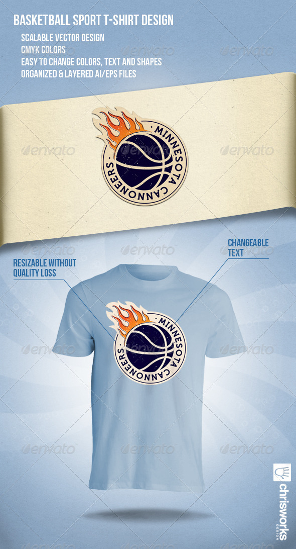 Teams & Sport T-Shirt Designs from GraphicRiver