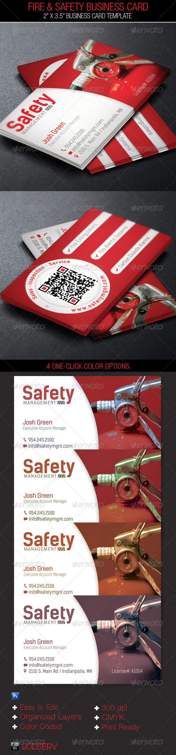 Security Business Card Templates & Designs | GraphicRiver