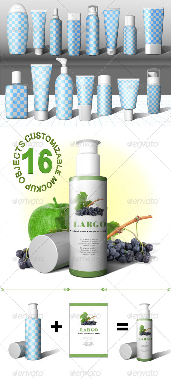 Cosmetic Graphics, Designs & Templates from GraphicRiver