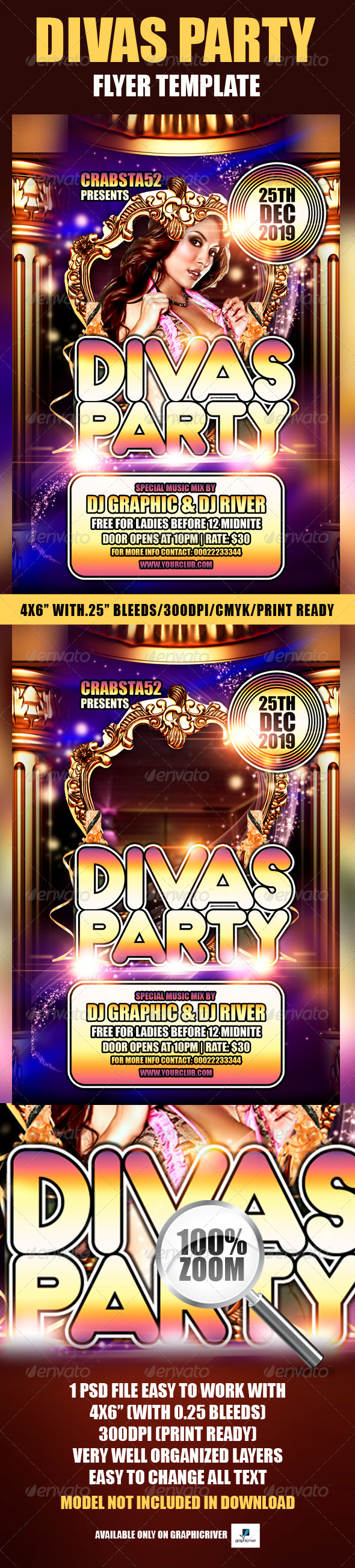 Diva Graphics, Designs & Templates | GraphicRiver