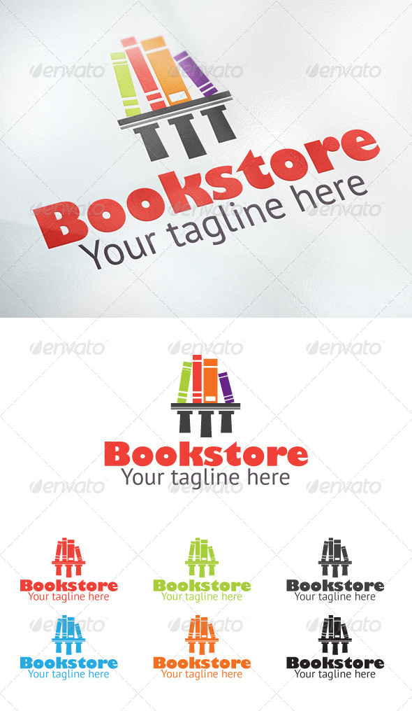 Bookstore Graphics, Designs & Templates | GraphicRiver