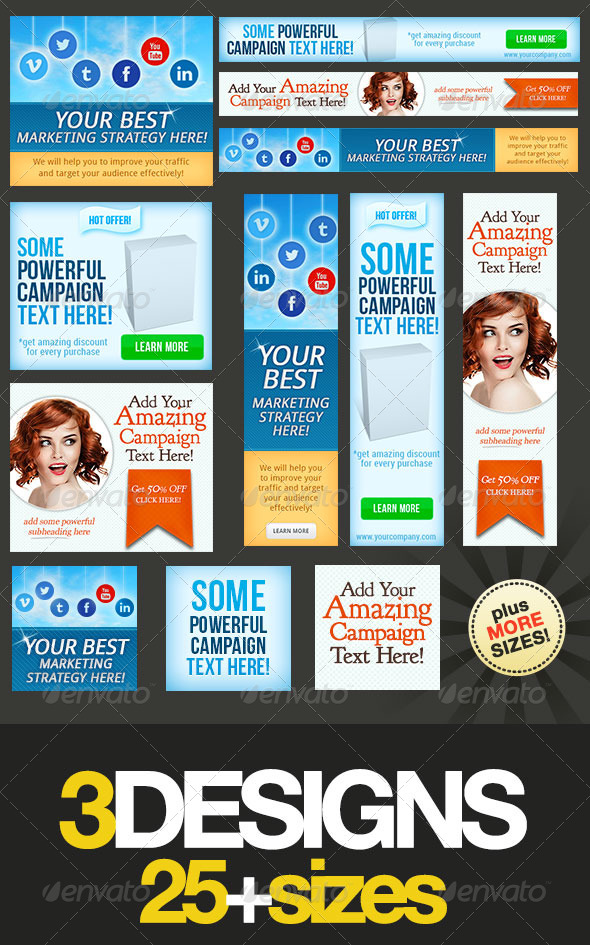 Banners & Ad Templates from GraphicRiver