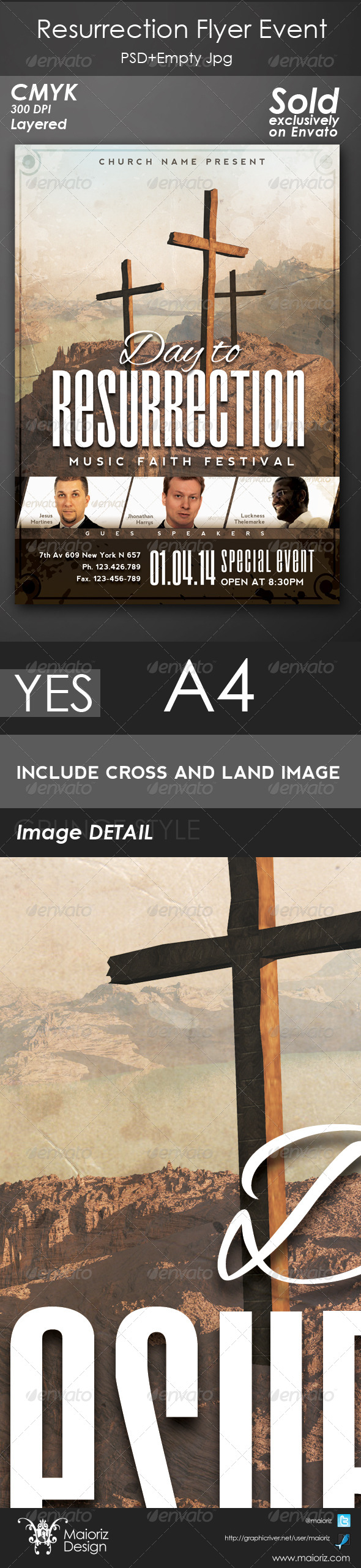 Resurrection Graphics, Designs & Templates | GraphicRiver