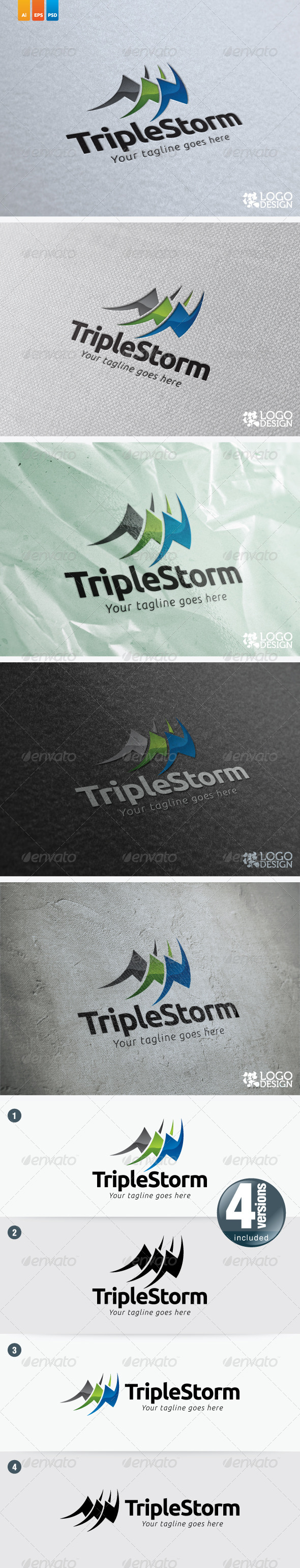 Triple Graphics, Designs & Templates from GraphicRiver