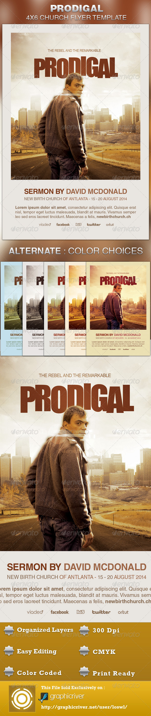 Prodigal Graphics, Designs & Templates | GraphicRiver