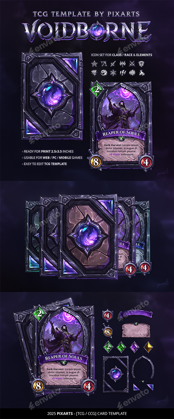 Tcg Graphics, Designs & Templates | GraphicRiver