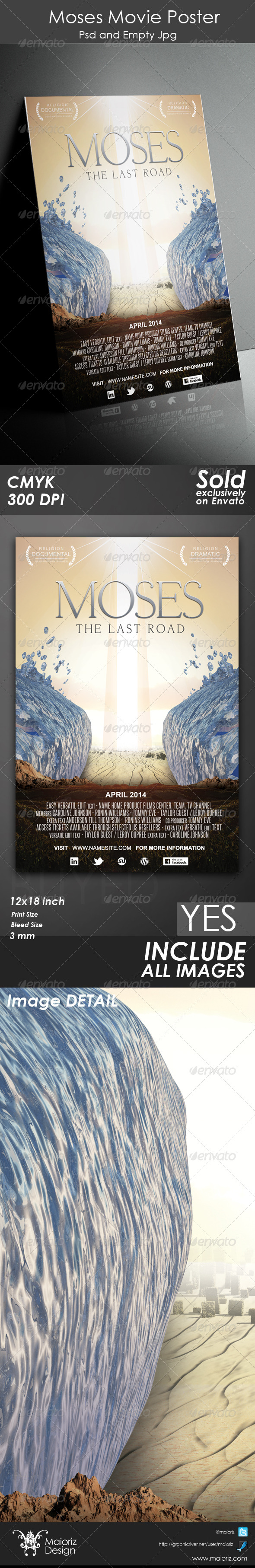 Moses Graphics, Designs & Templates | GraphicRiver