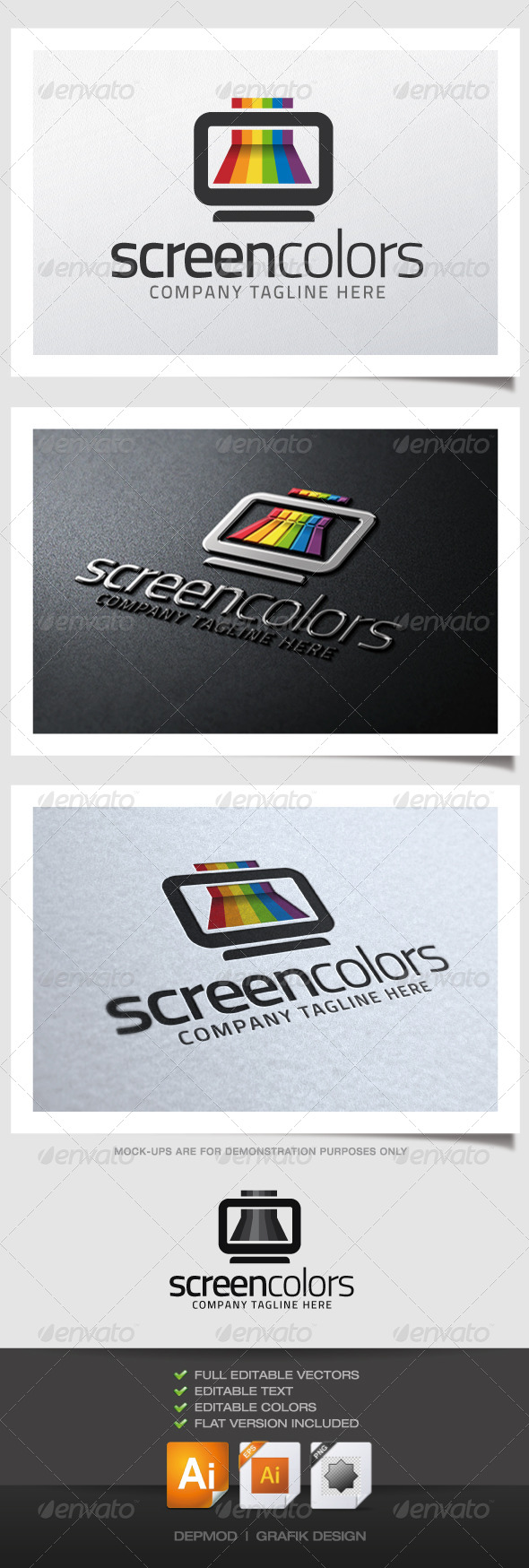 Screen Logo Templates | GraphicRiver