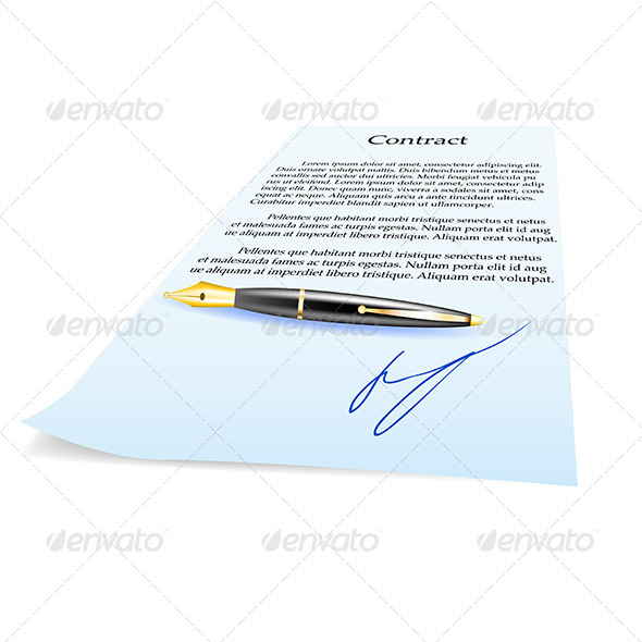 Contract Graphics, Designs & Templates | GraphicRiver