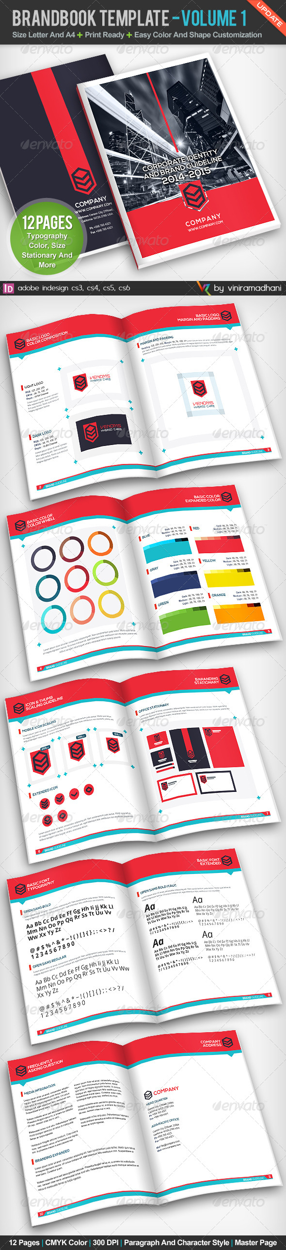 Brandbook Graphics, Designs & Templates | GraphicRiver
