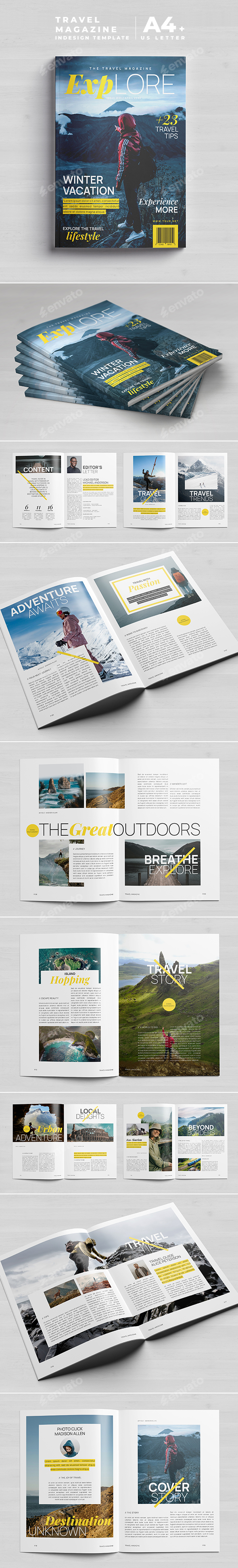 Magazine Templates from GraphicRiver