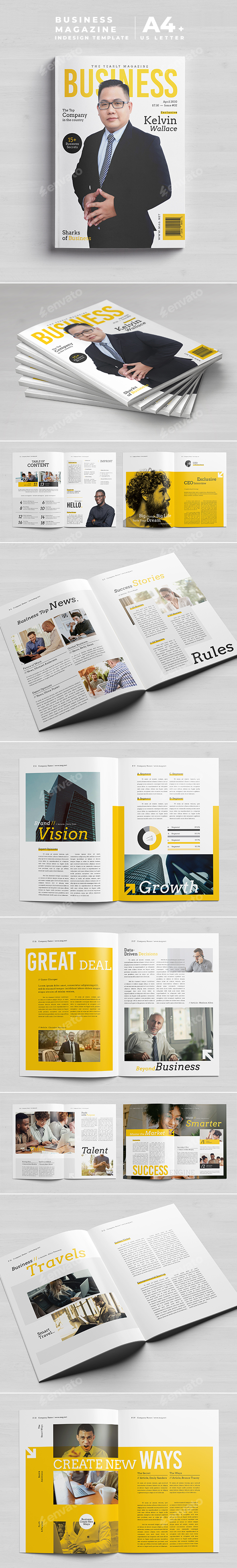 Magazine Templates from GraphicRiver