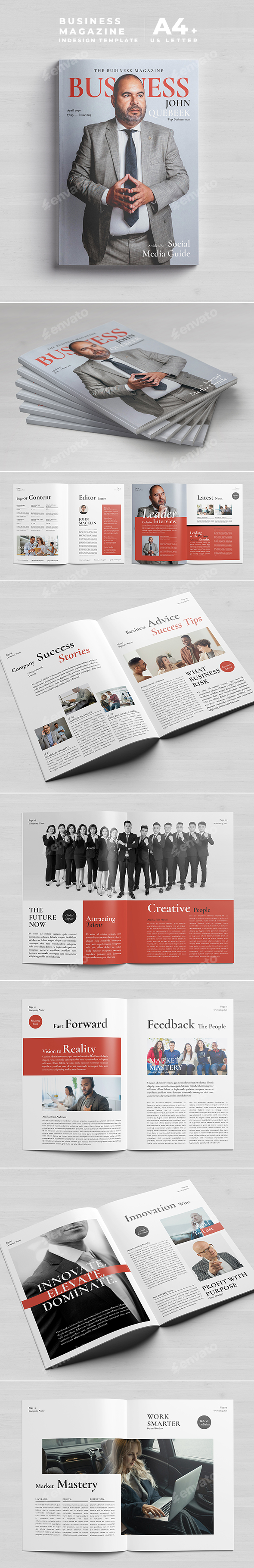 Magazine Templates from GraphicRiver