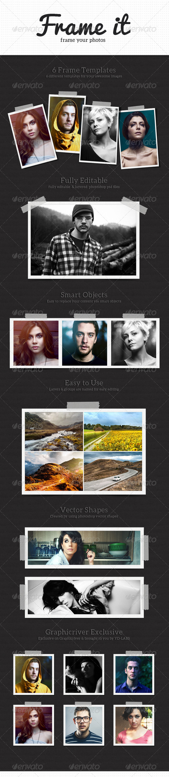 Photo & Photoshop Templates from GraphicRiver
