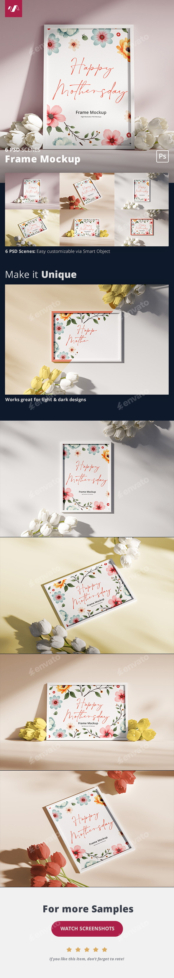 Product Mockups from GraphicRiver