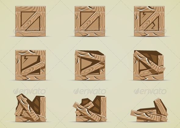 Box Game Sprites & Sheet Templates from GraphicRiver