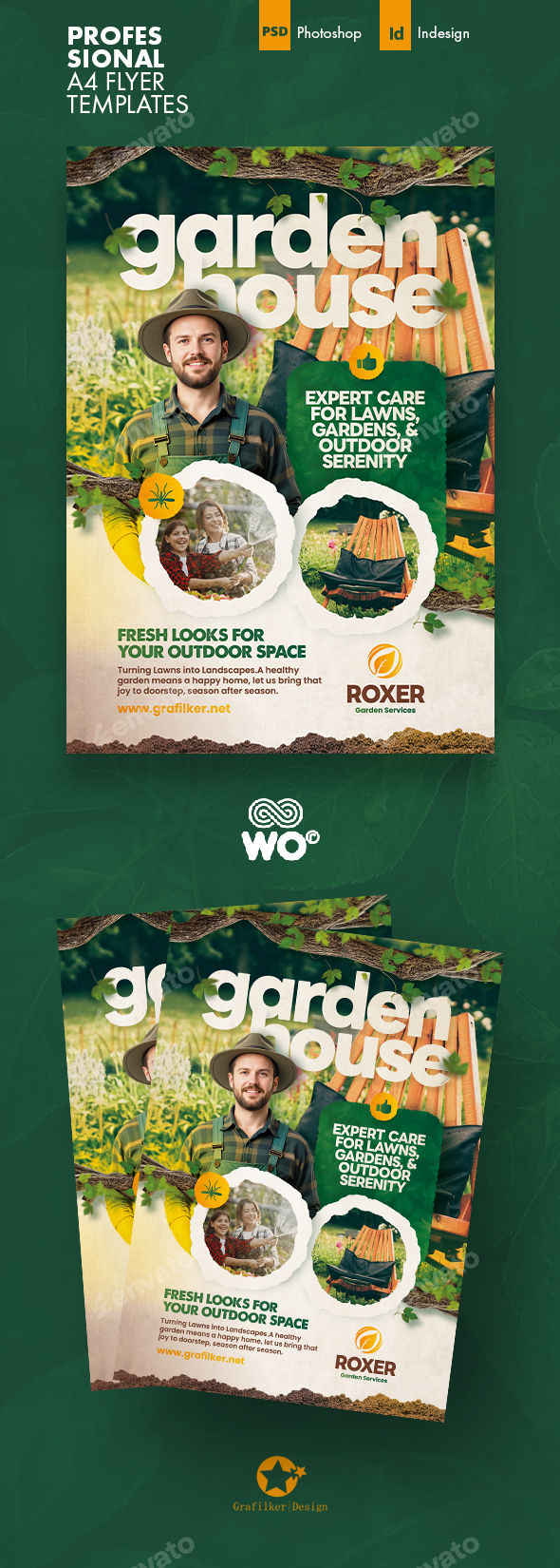 Gardening Graphics, Designs & Templates | GraphicRiver