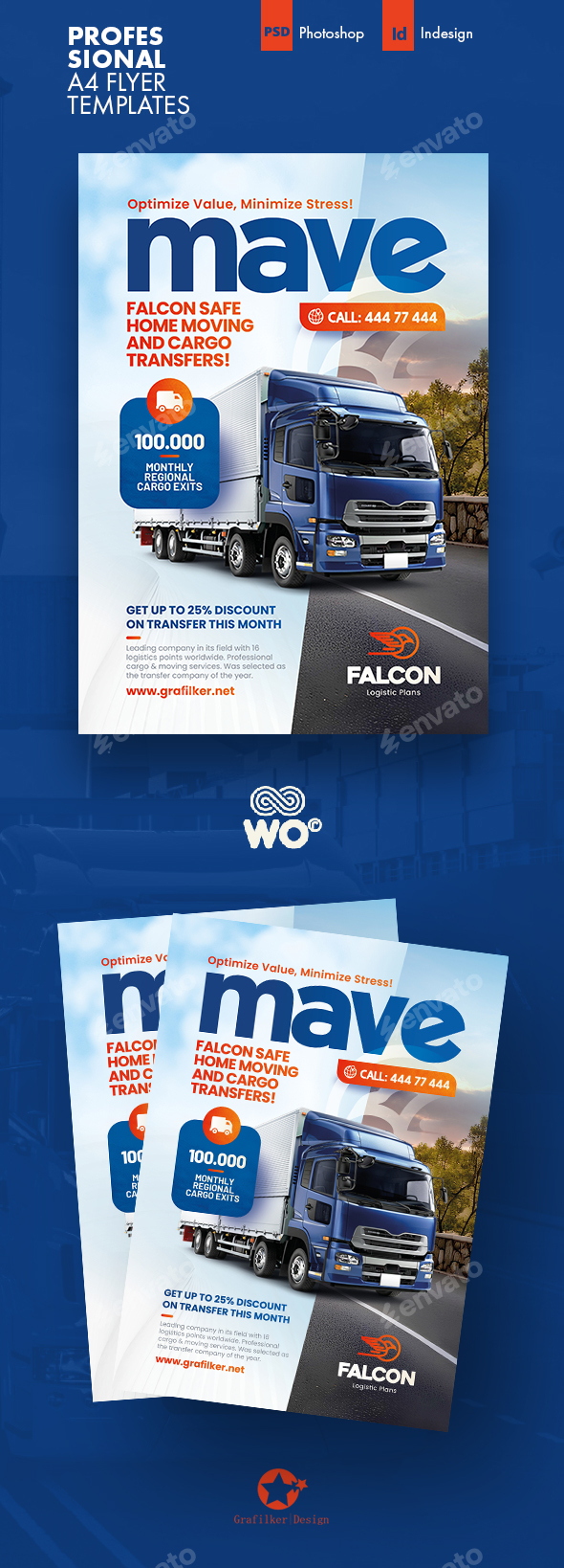 Logistics Graphics, Designs & Templates | GraphicRiver