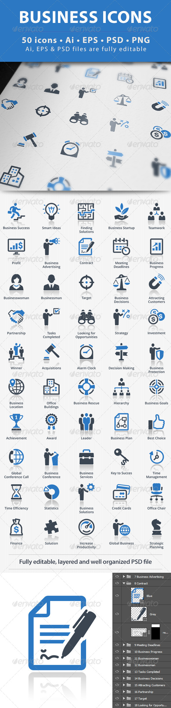 Business Icons from GraphicRiver