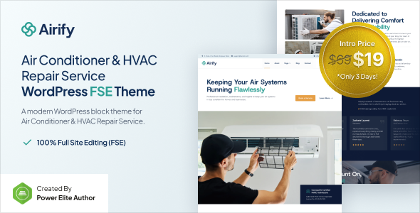 Hvac Website Templates | ThemeForest