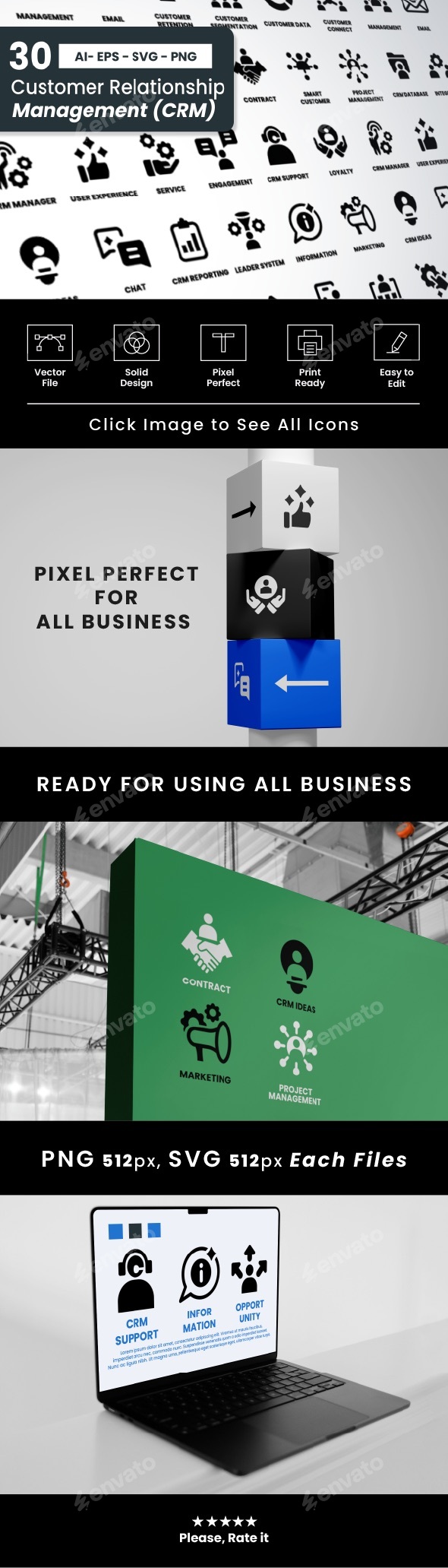 Character Icons from GraphicRiver