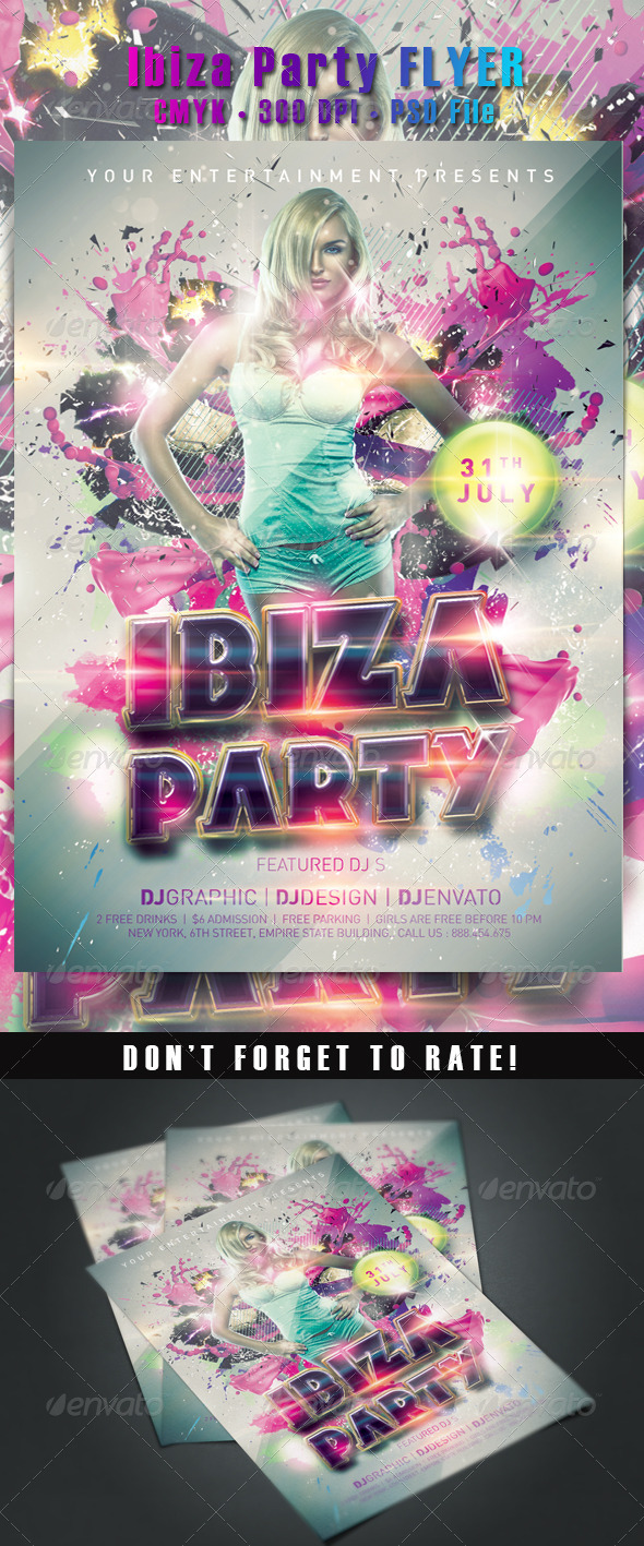 Ibiza Graphics, Designs & Templates | GraphicRiver