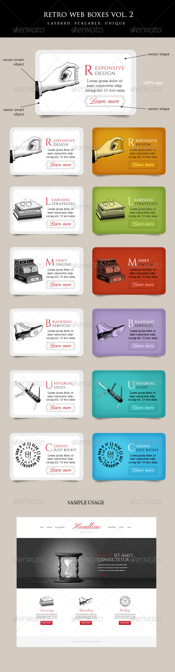 Vintage Banners & Ad Templates from GraphicRiver