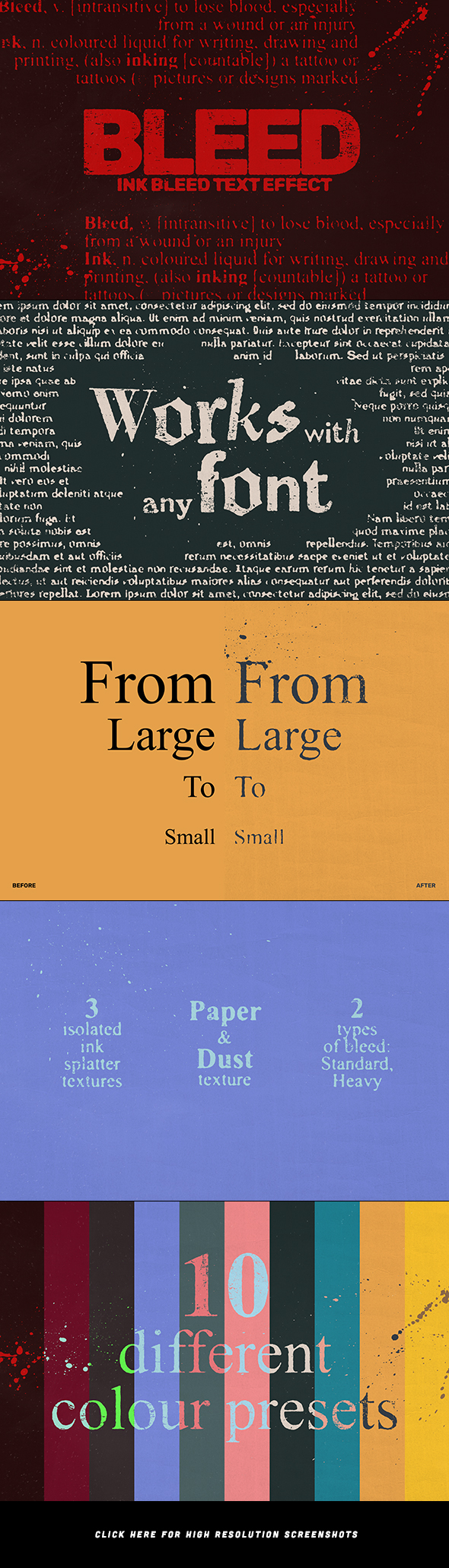 Photoshop Text Effect Styles from GraphicRiver