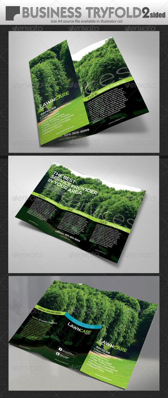 Garden Brochure Graphics, Designs & Templates from GraphicRiver