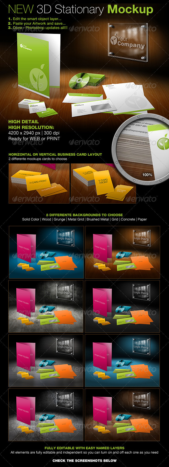 Stationary Graphics, Designs & Templates | GraphicRiver