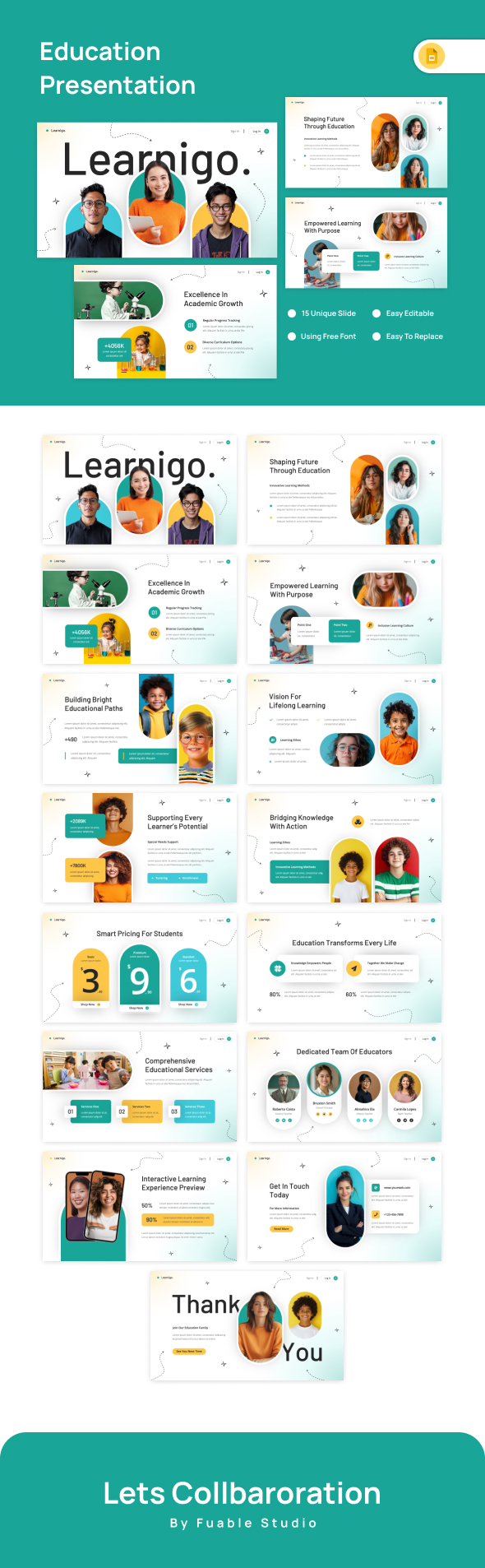 Google Slides Templates from GraphicRiver