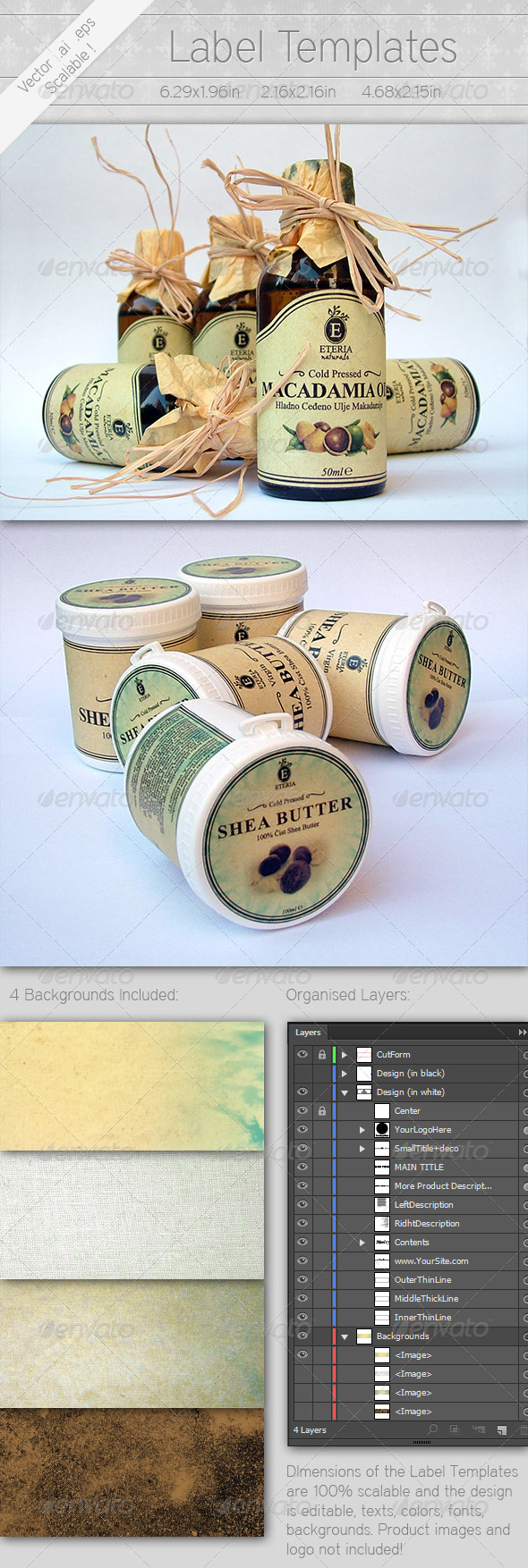 Label Graphics, Designs & Templates | GraphicRiver