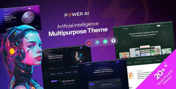 Artificial Intelligence WordPress Themes | ThemeForest